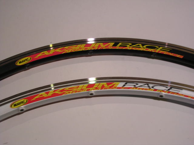 Mavic Wheel Identification chart